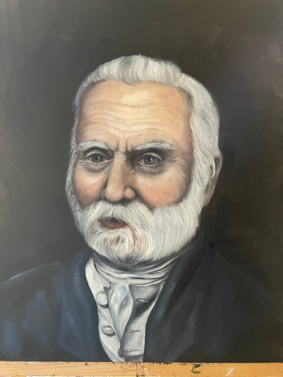 Mr Finlay - Original Painting – Ness Lockyer